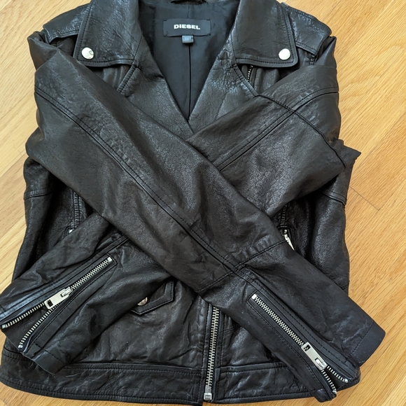 Diesel | Jackets & Coats | Genuine Diesel Leather Jacket In Size S ...